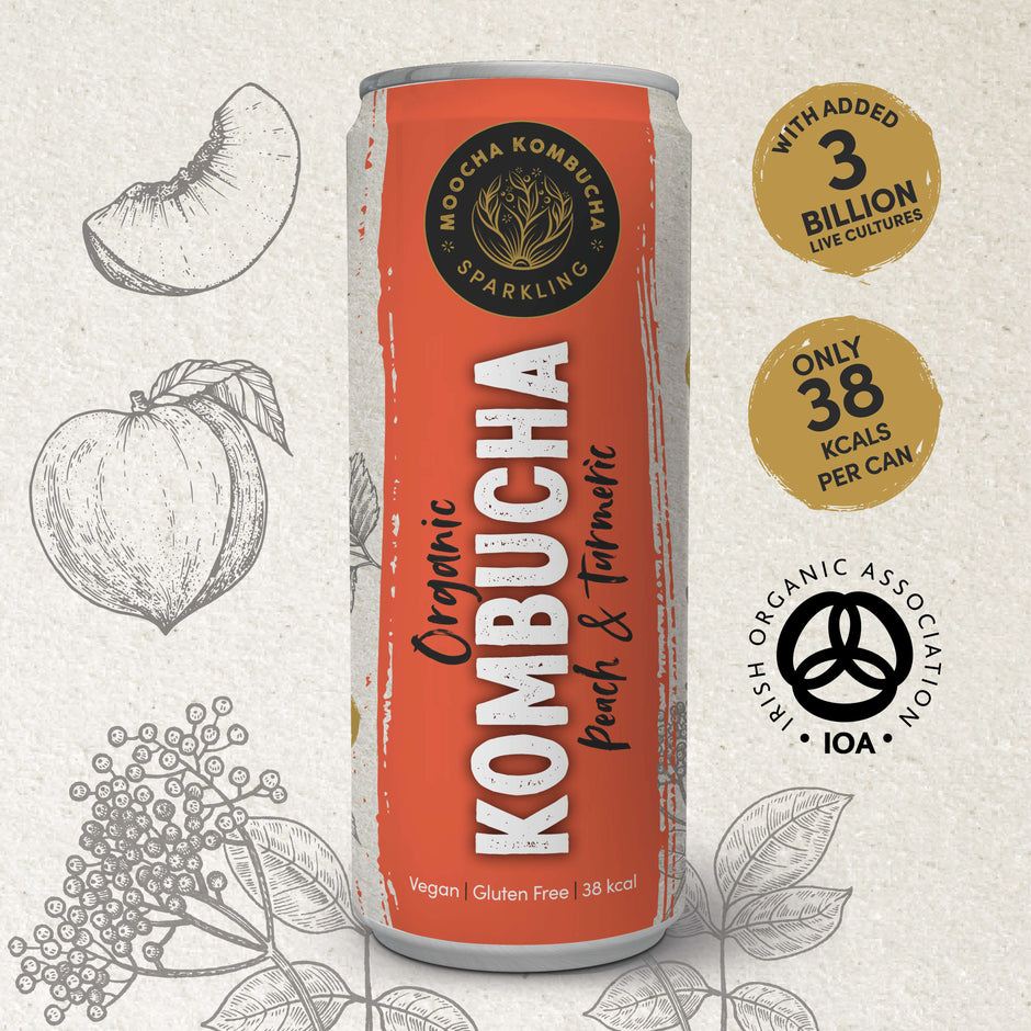 Moocha Kombucha | Organic Kombucha | Probiotic Drink | Gut Health