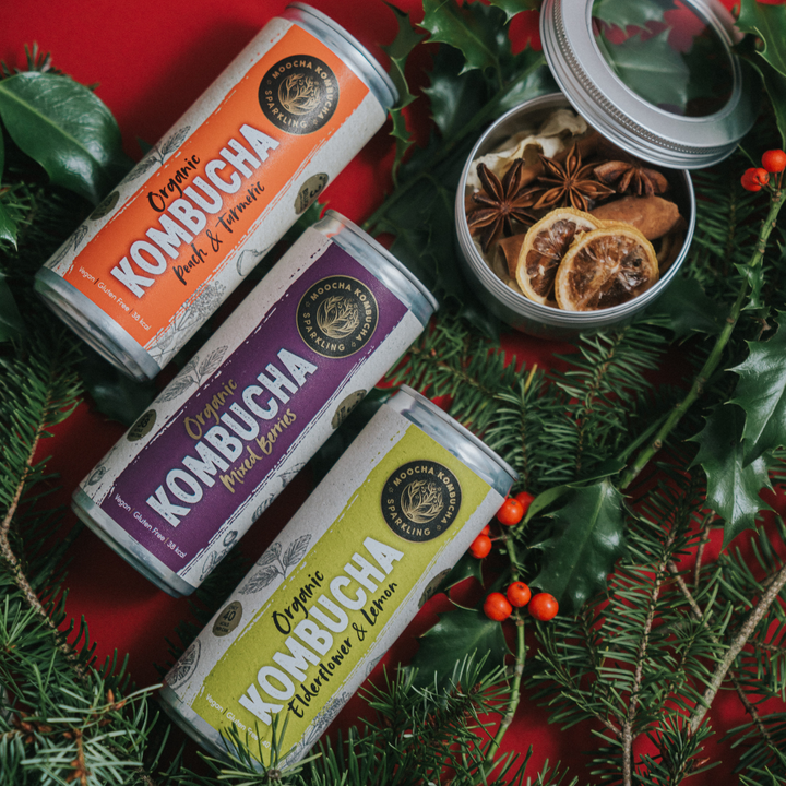 Organic Kombucha Cans – Moocha Kombucha