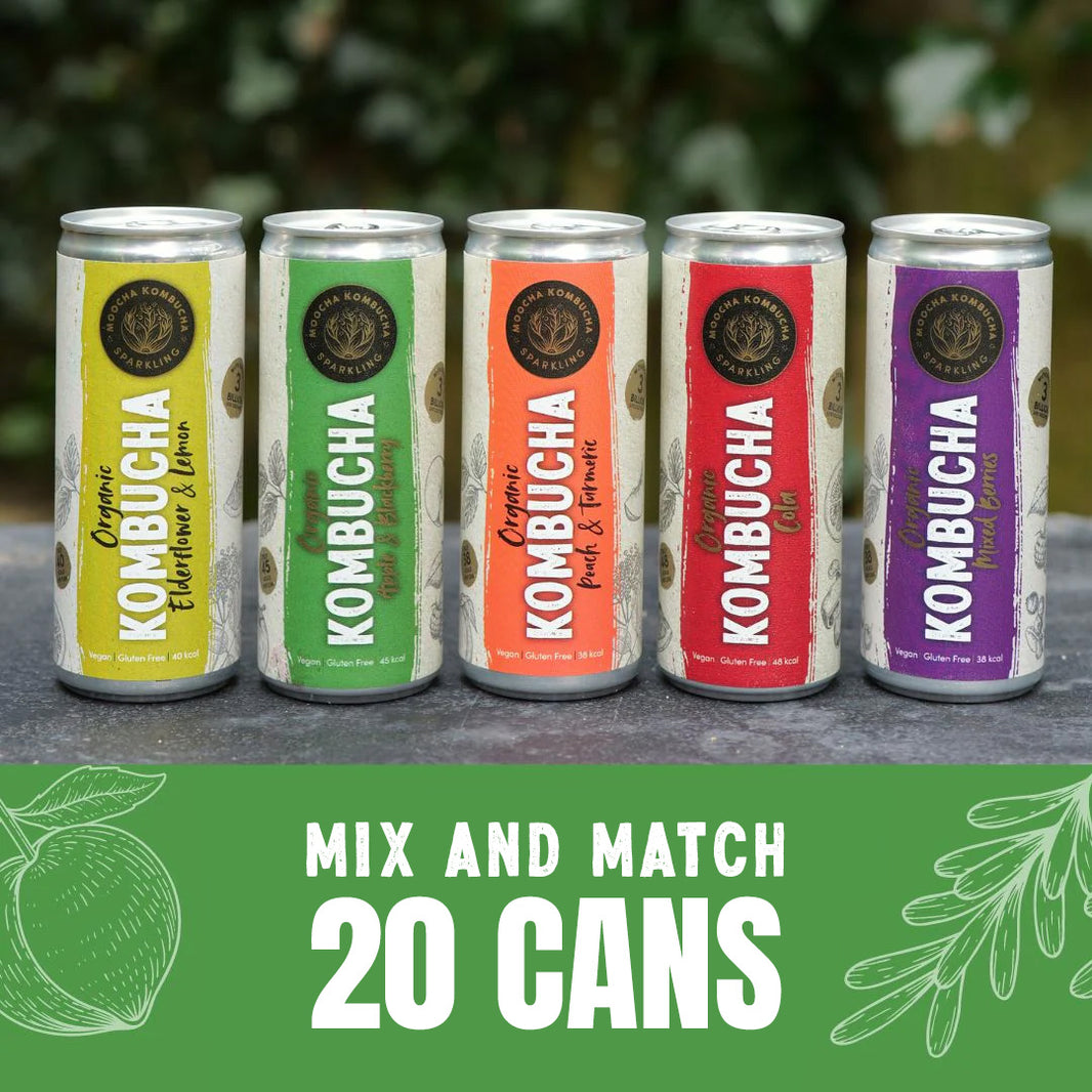 Organic Kombucha | Gut Health | Digestion | Moocha Kombucha